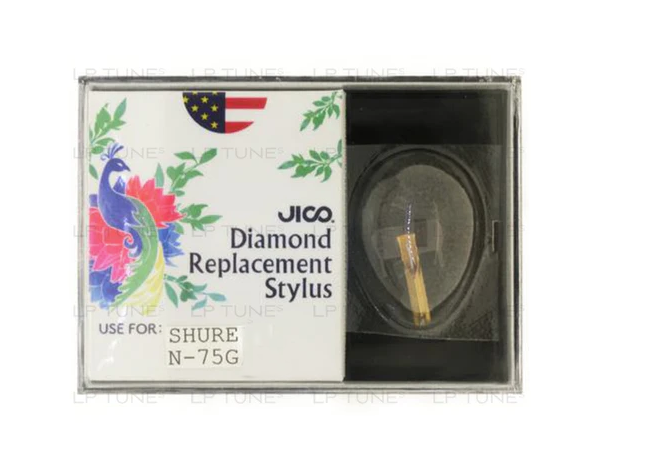 JICO replacement Shure N-75G/II stylus, Replacement Needle, Stylus, Styli – LP Tunes