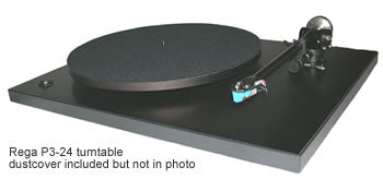 Rega P3 in Black with RB301 tonearm – LP Tunes