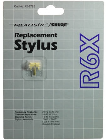Shure 6X stylus / R6X stylus, Replacement Needle, Stylus, Styli – LP Tunes